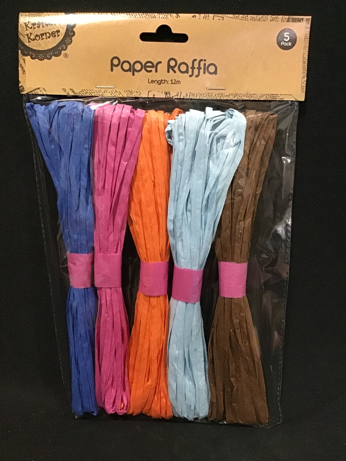 Paper Raffia Hanks - Pack #3 - Pack of 5 – The Crafty Bear Shop