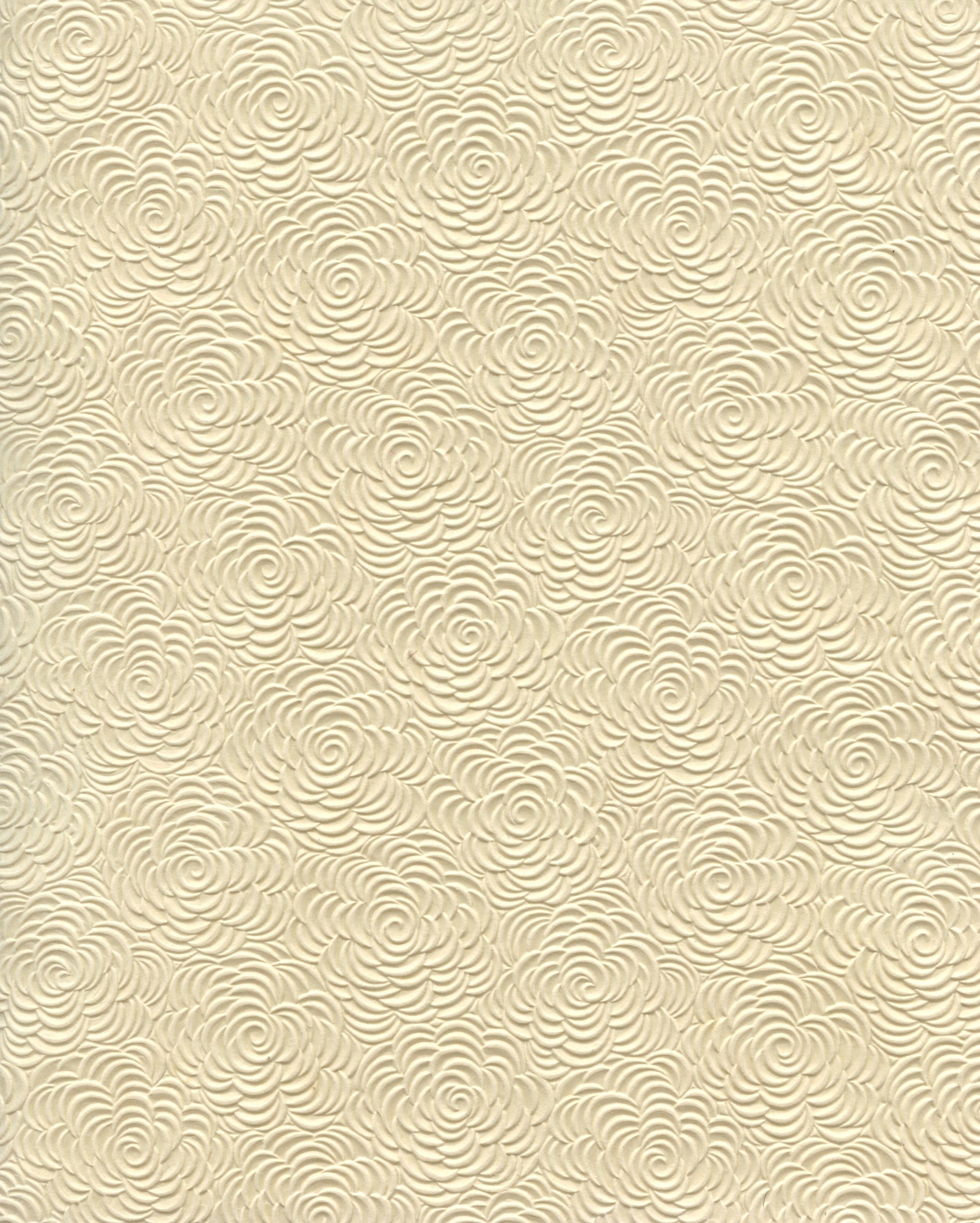 Specialty Paper 1 x A4 Embossed Handmade Floret - Ivory – The Crafty ...