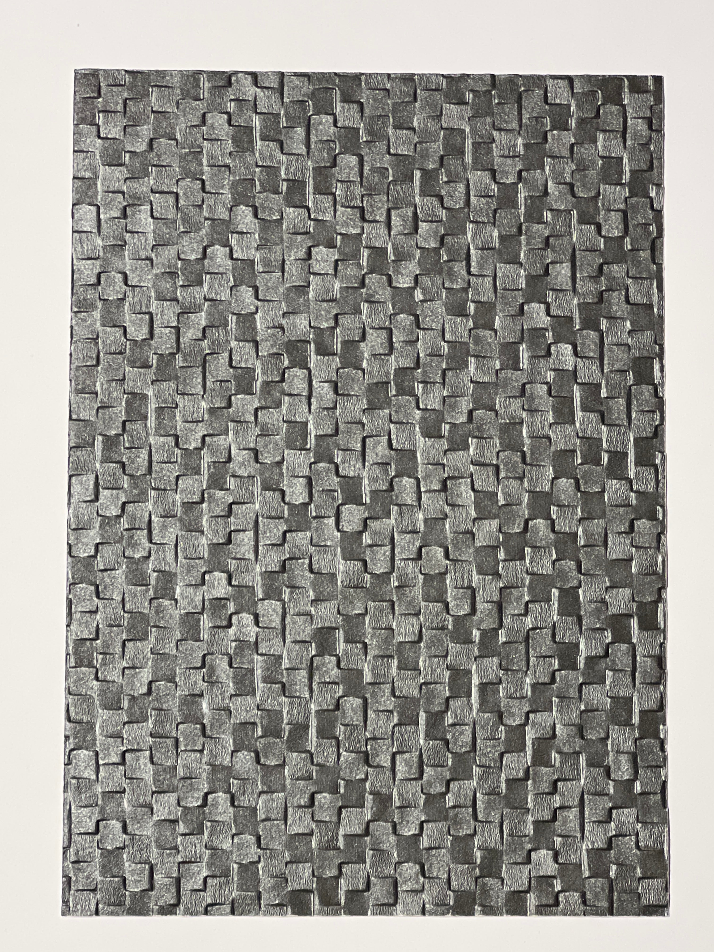 Specialty Embossed Paper x 3 - A4 Weave Design - Grey – The Crafty Bear ...