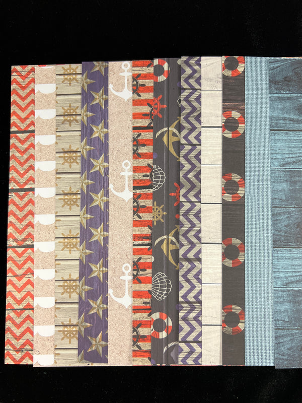 Cruising Paper Set pack - 12x Double sided sheets - 30.5x30.5cm – The ...