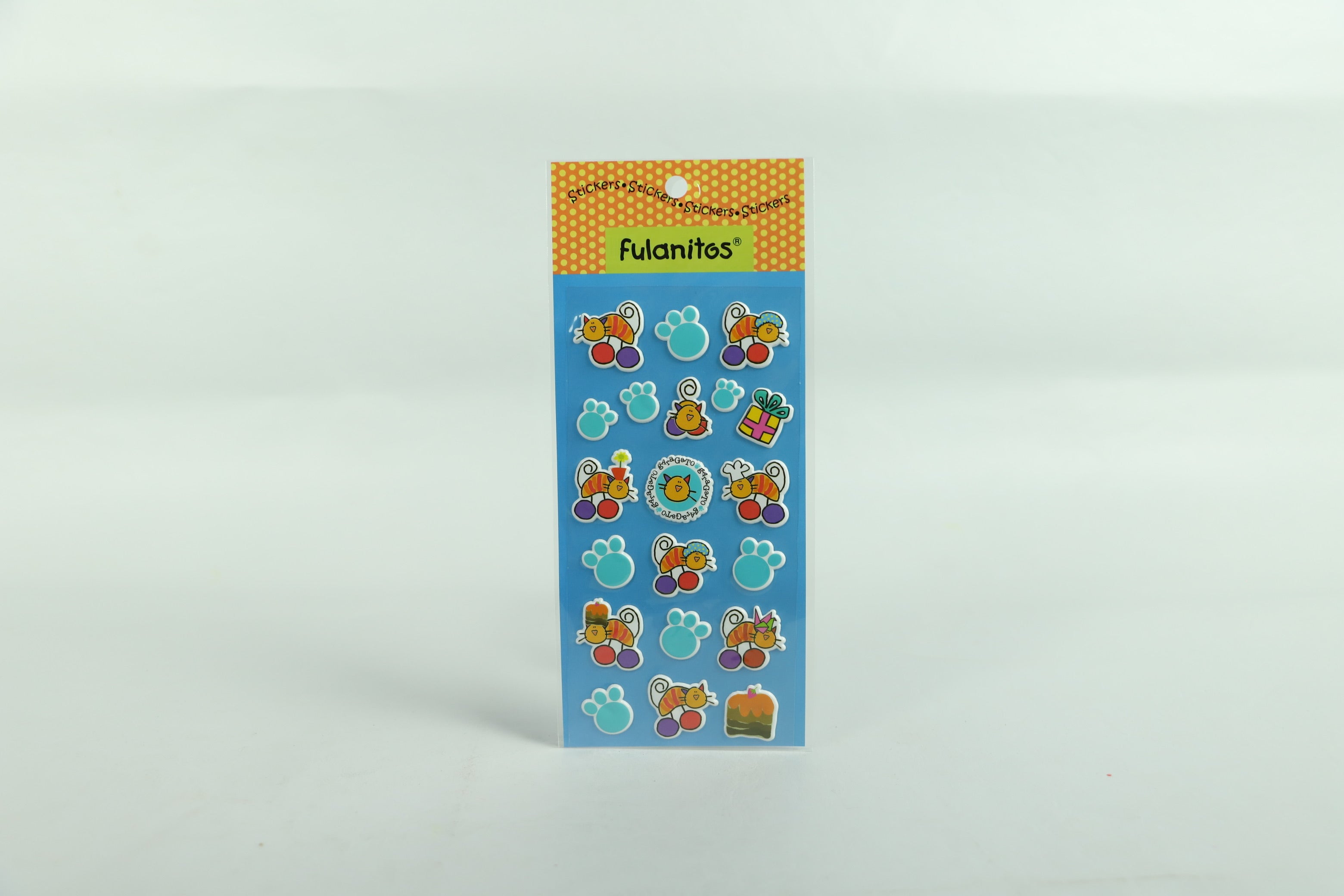 Puffy Stickers - Fulanitos Theme - Garagato - Cat - 20 pc - Pack #2 ...